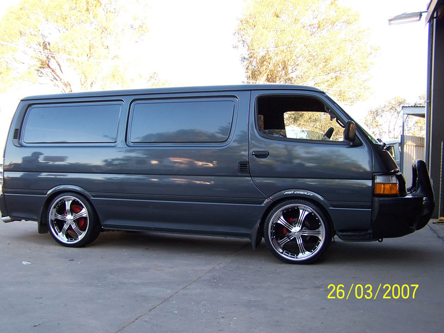 Wheels to fit HIACE 98 - Toyota Commercial - Toyota Owners Club - Australia